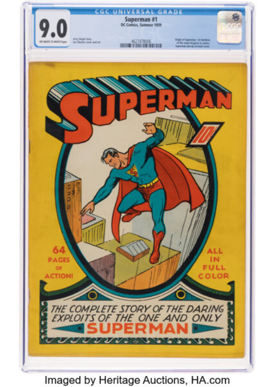 Rare 'Superman' comic unearthed from attic sells for $9.12 million at auction • PhilSTAR Life
